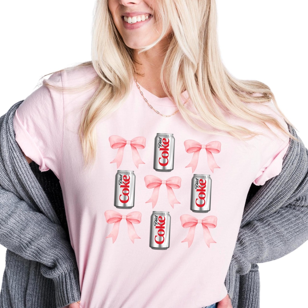 Coquette Diet Coke Shirt, Diet Coke Addiction Shirt, Diet Coke Crewneck ...