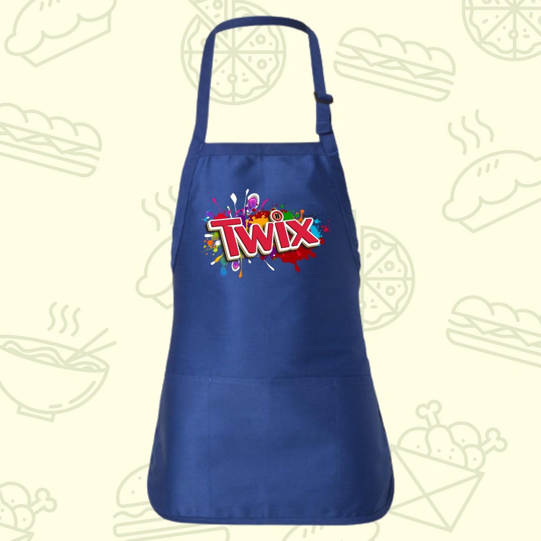 Twix Chocolate Logo Apron, Sweet Treat Apron, Gift for Twix Lover ...