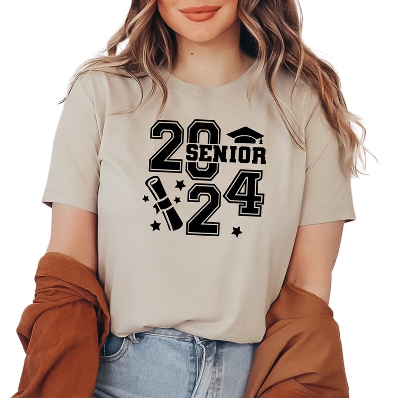 Funny Senior 2024 T-shirt Class of 2024 Shirt Custom T-shirt - Etsy