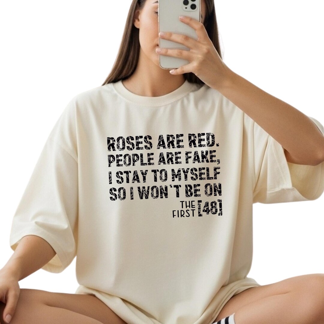 Moody Quote Aesthetic Comfort Colors® Tee, Dark Humor Poetry Inspired ...