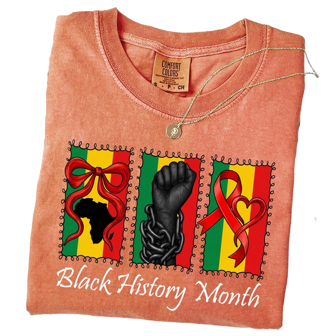 Cultural Heritage Inspired Comfort Colors® Shirt, Empowerment History ...