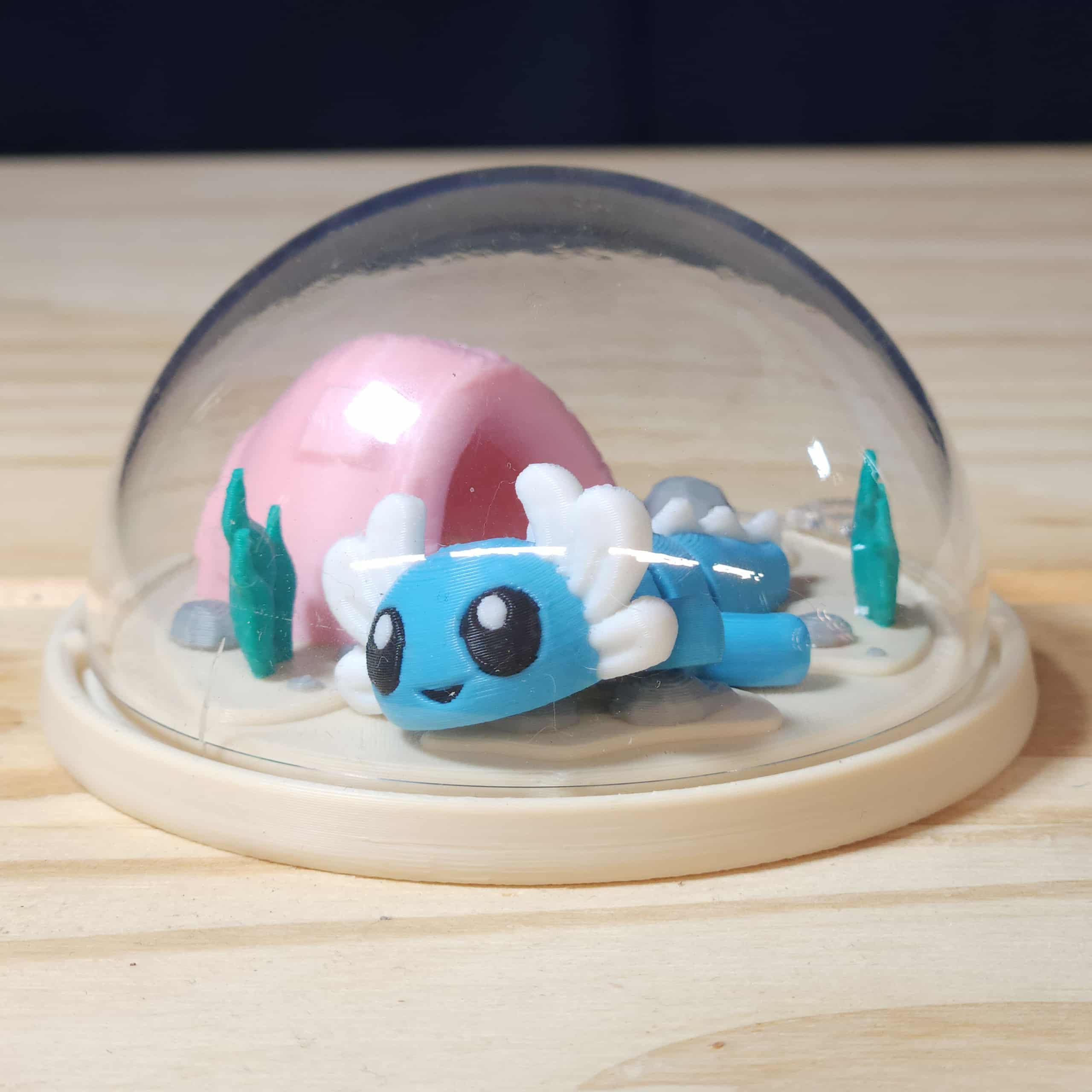 Mini Articulated Animal Habitat Toy – 3D Printed Creature Scene ...