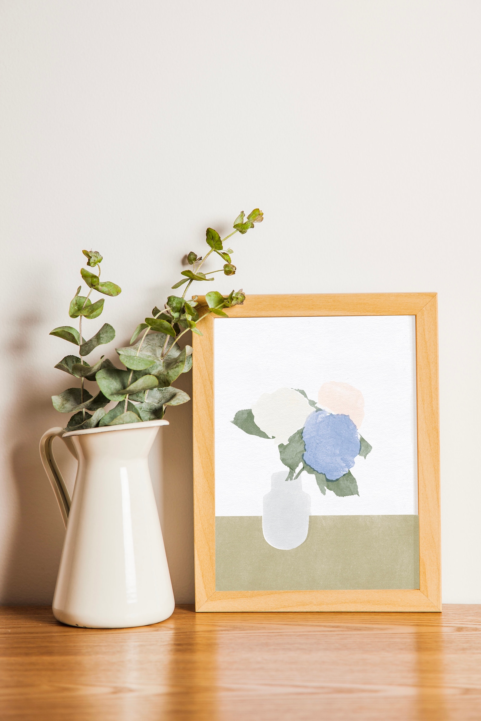 Floral Still Life No 3 / Modern Still Life / Minimal Still Life ...