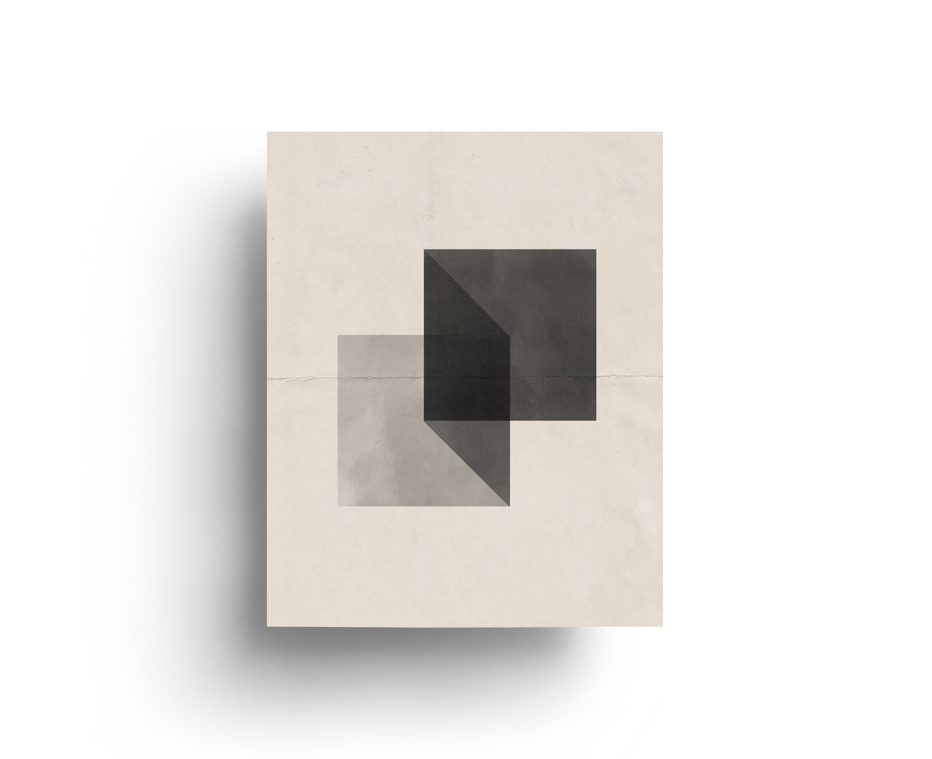 Abstract Square Printable / Geometric Shapes / Minimalist Art ...