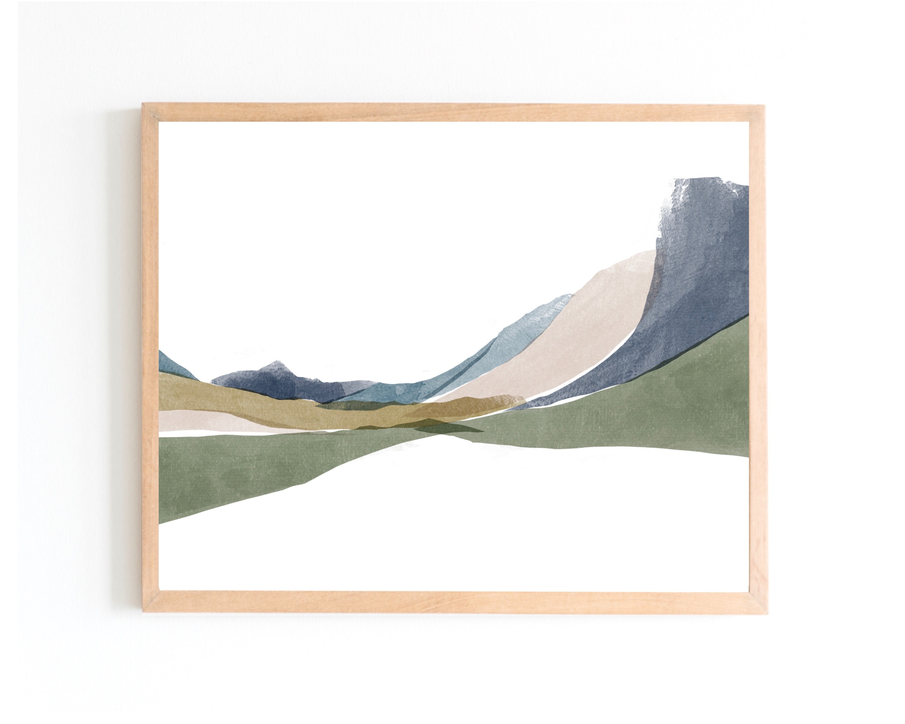 Abstract Landscape No 2 Printable / Digital Download / - Etsy