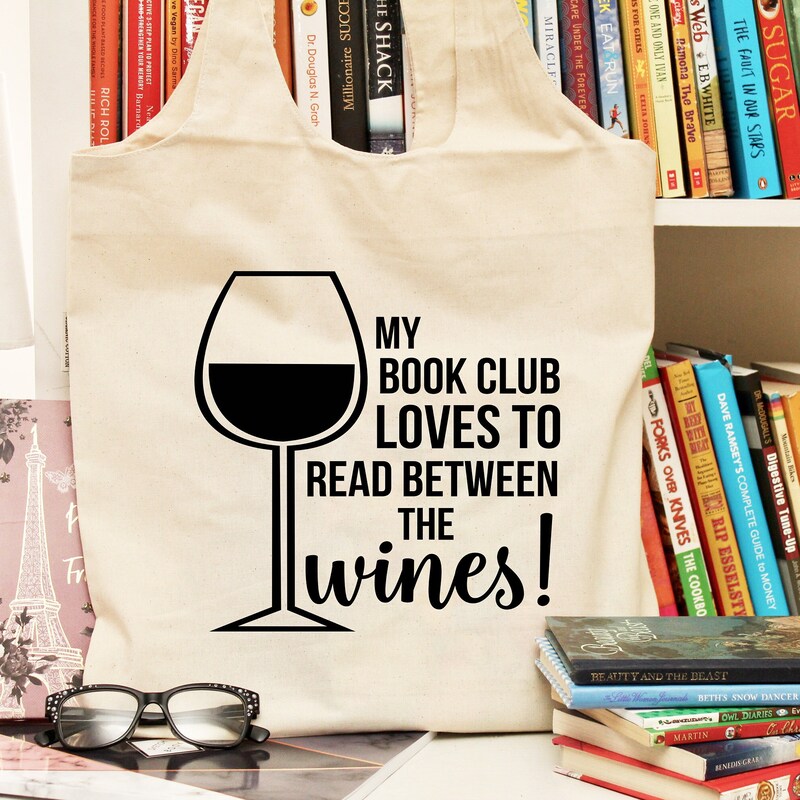 Book Club Tote Bags - Etsy