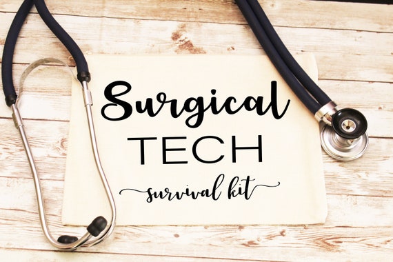 Surgical Tech Survival Bag Surgical Tech Gift Surgical Tech | Etsy