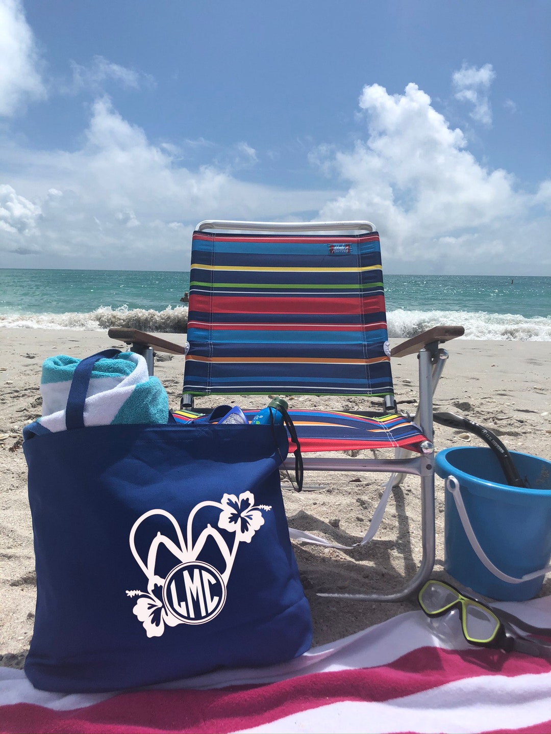 Custom Beach Bag Personalized Beach Gift Large Beach Bag Beach Gift ...