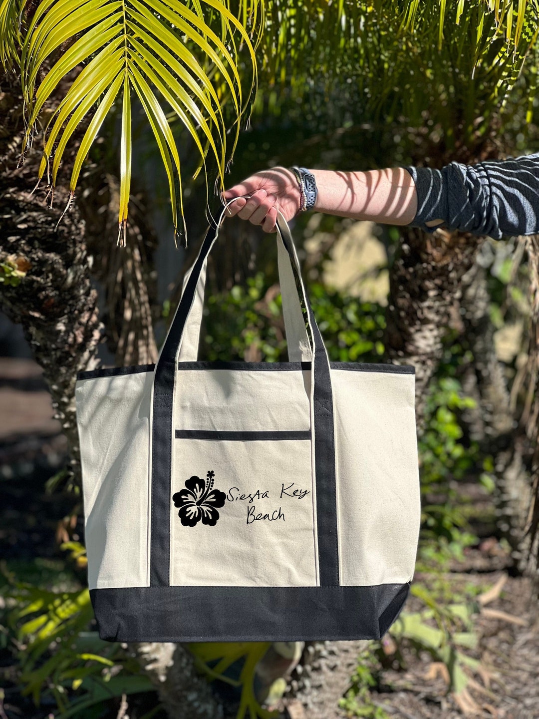Personalized Siesta Key Beach Bag Siesta Key Tote Bag Siesta Key Beach ...