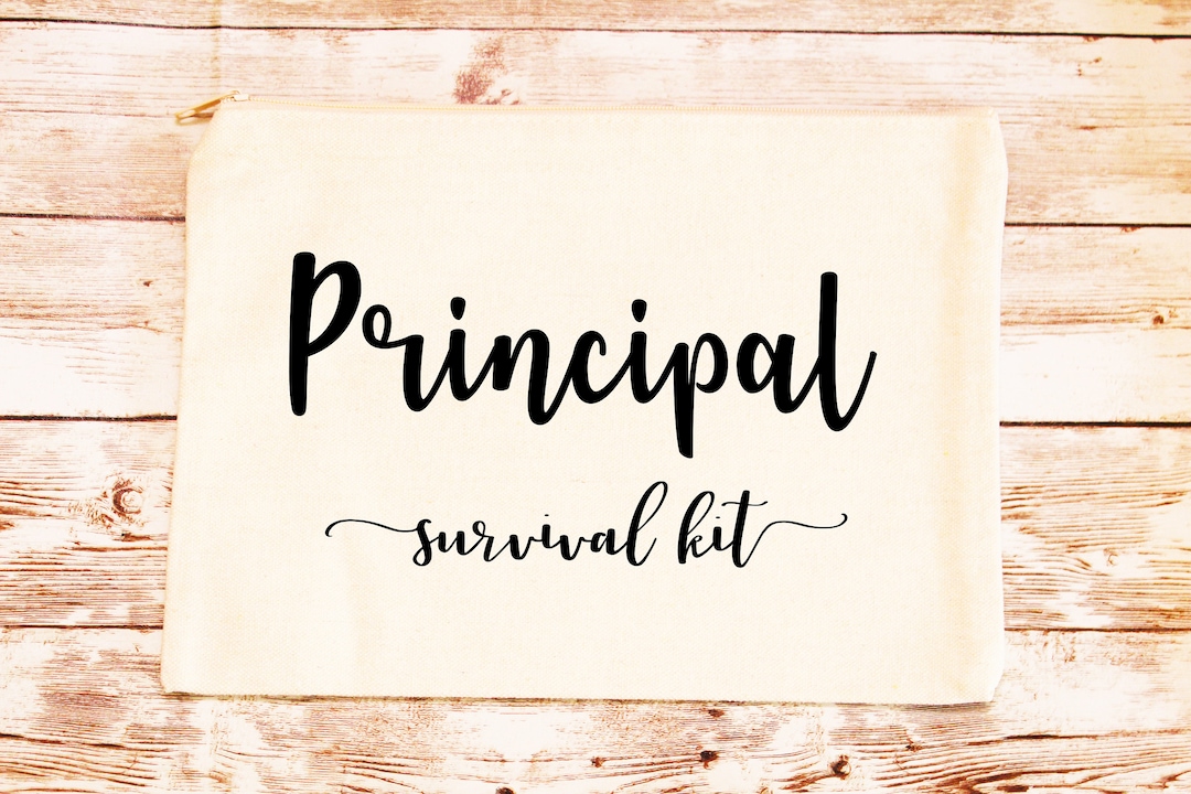 Principal Survival Bag Principal Appreciation Gift Principal Survival ...