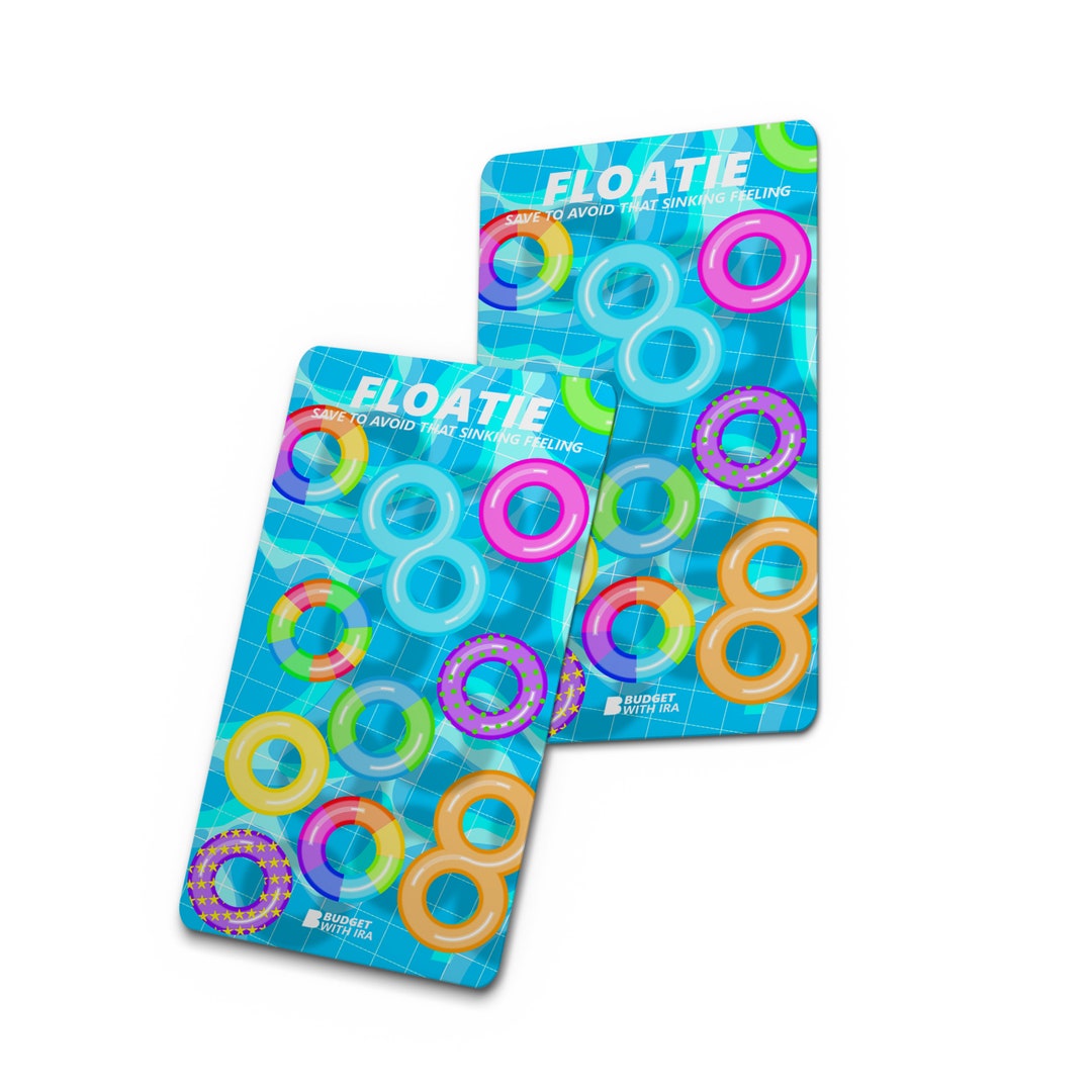 Floatie Savings Challenge | Thick, Durable Savings Challenge | Insert # ...