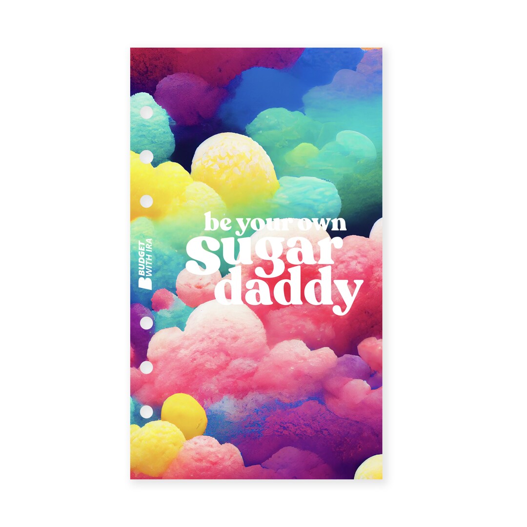 A6 Binder Dashboard | Be Your Own Sugar Daddy | Cash Binder Dashboard ...