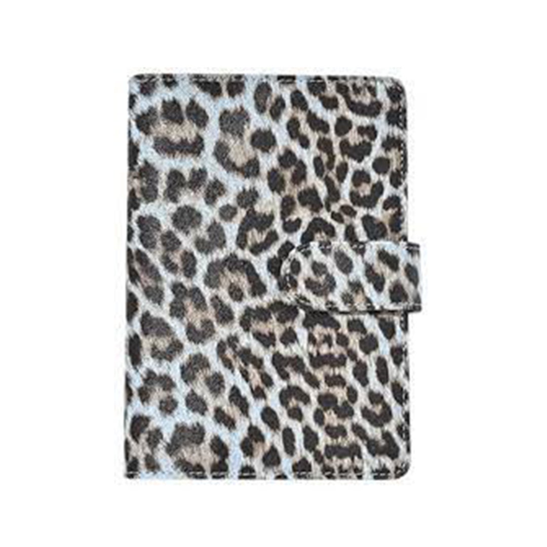 Blue Leopard Print PU Leather A6 Budget Binder | Custom Option ...