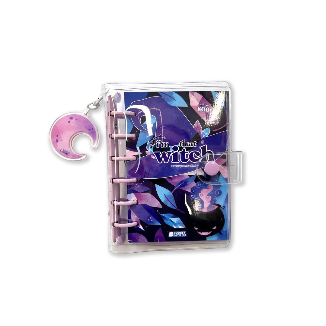 I'm That Witch | Save 800 A7 Savings Binder | Budget With Ira - Etsy