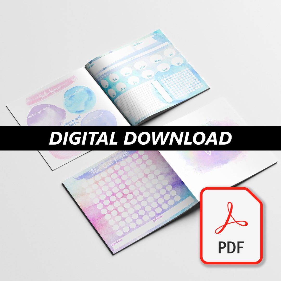 Debt Diary: Debt Repayment Planner & Tracker (digital Download) - Etsy