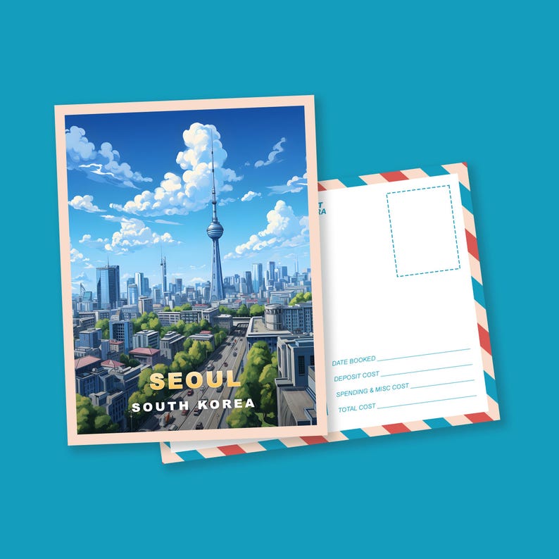 Seoul Savings Challenge | Sticker Holiday Vacation Challenge | Budget ...