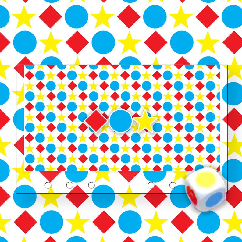 Primary Dice Challenge | Roll & Save! | Budget With Ira - Etsy