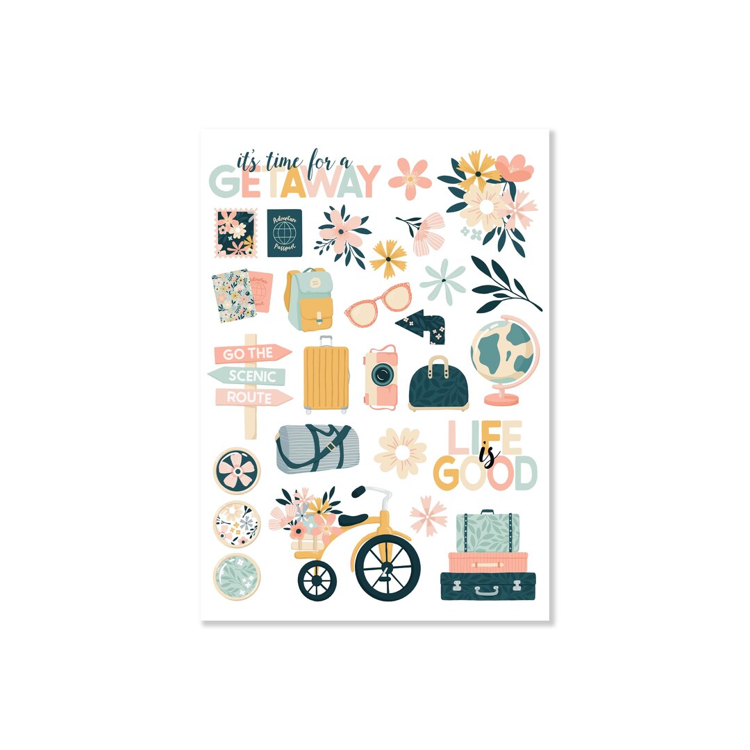 Planner Decal Sticker Sheet | to Fit B3 Budget Planner | Budget With ...