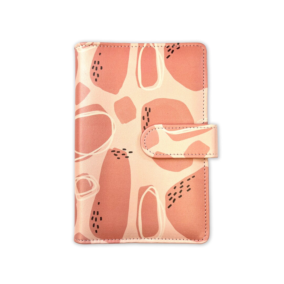 Blush Money PU Leather A6 Budget Binder | Custom Option Available ...