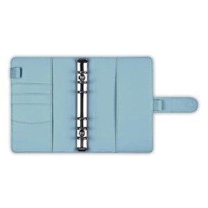 Natural Leopard Print PU Leather A6 Budget Binder Custom Option ...