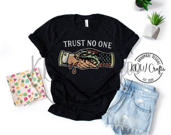Trust No One | Etsy