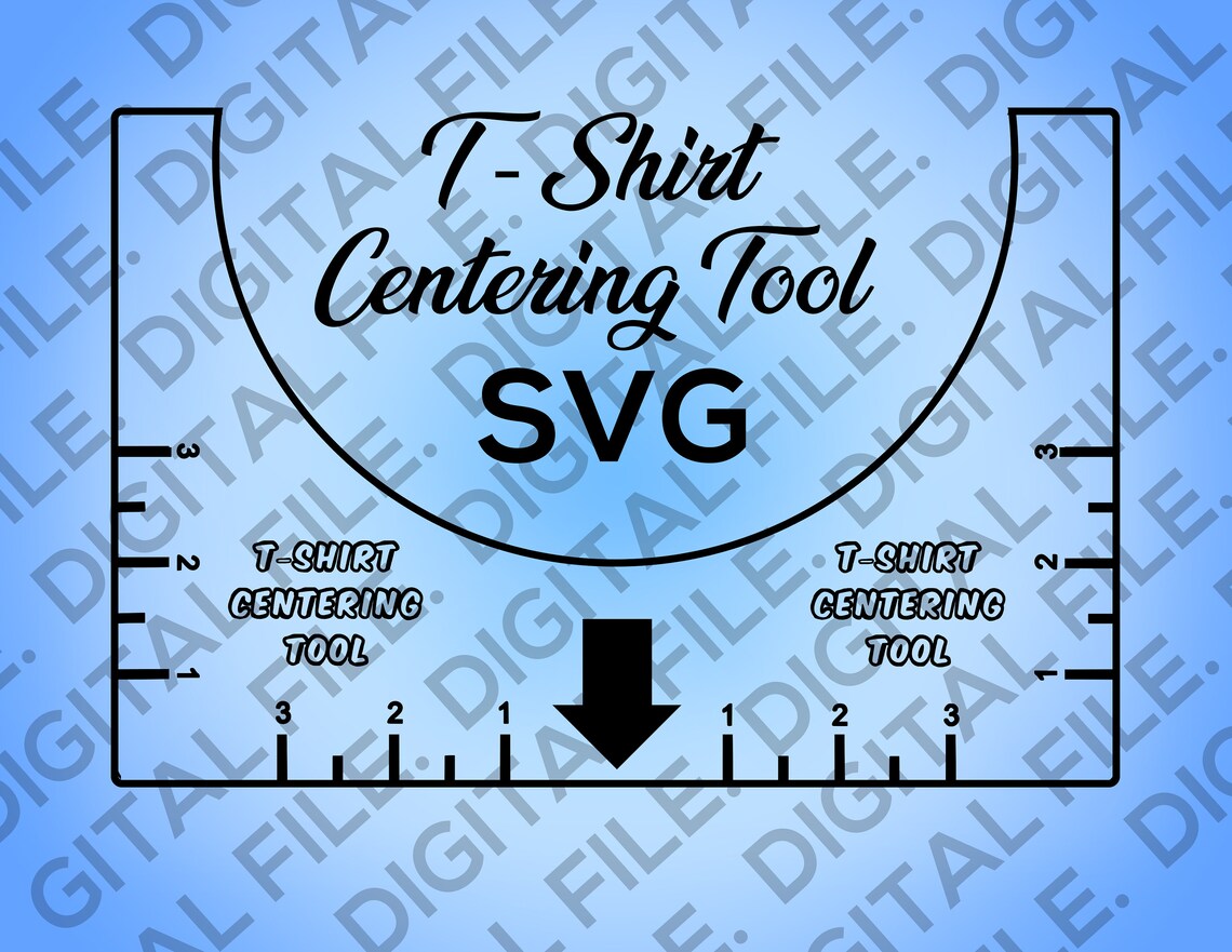 T-shirt Alignment Tool, T-shirt Alignment Guide, T-shirt Centering Tool ...