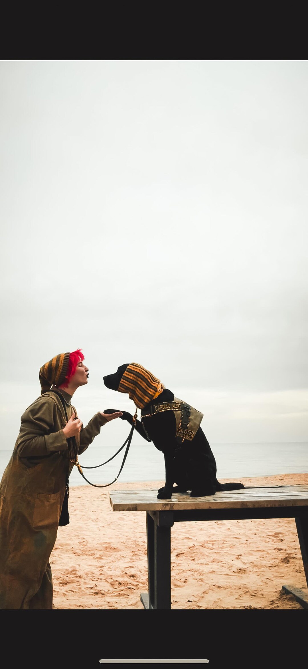 Custom Slouchy Elf Beanie and Dog Snood Combo - Etsy