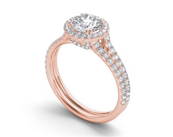 Double Row Pave Band - Etsy