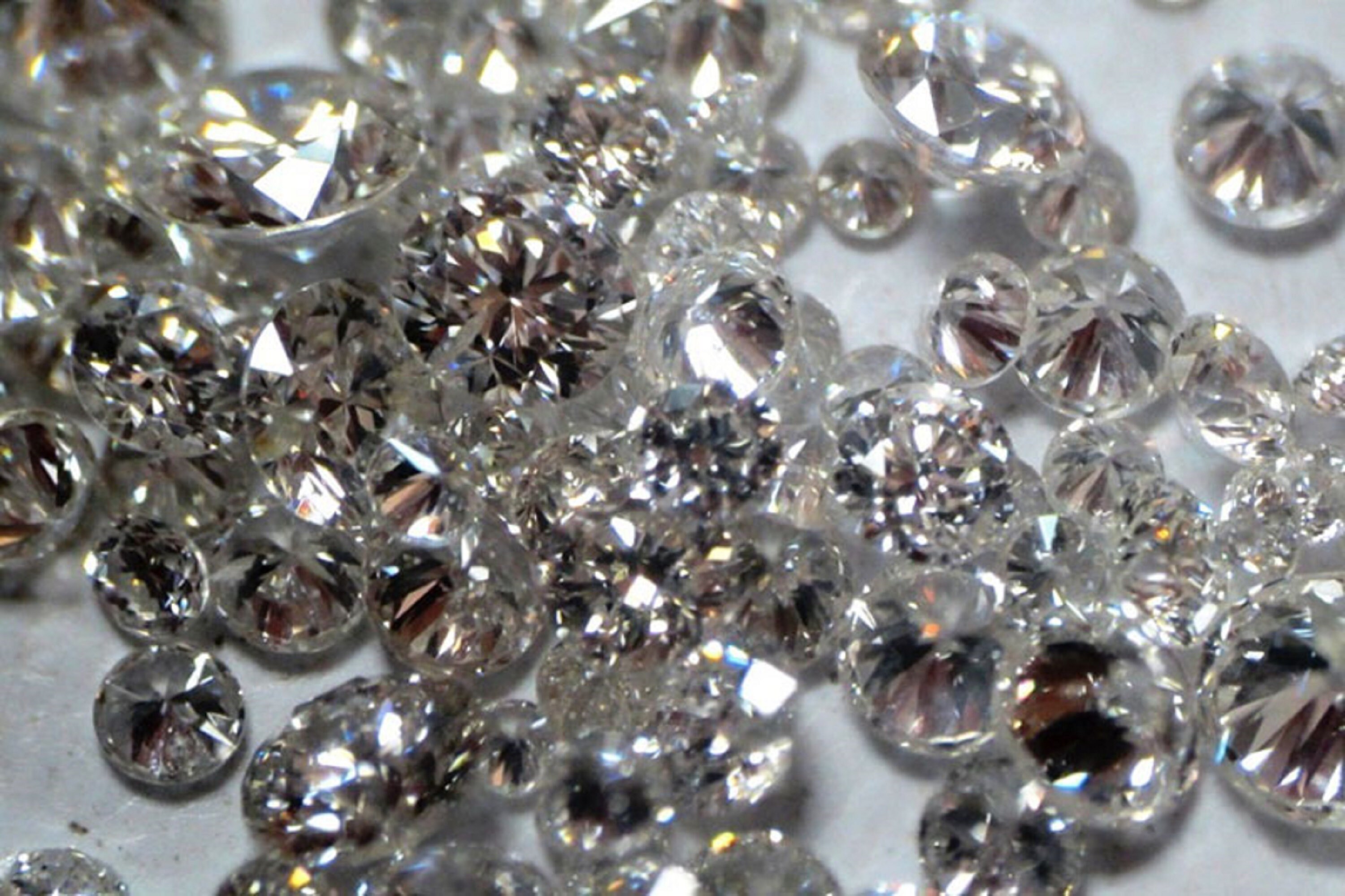 1.00 CT CVD Diamond Lot Round Brilliant Cut Diamond Lab Grown Diamond ...