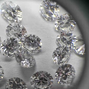 1.00 CT CVD Diamond lot Round Brilliant Cut Diamond Lab | Etsy