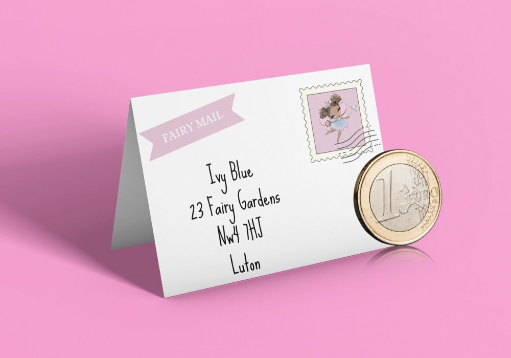 TINY FAIRY LETTER, Tooth Fairy Letter Note Editable Printable, First ...