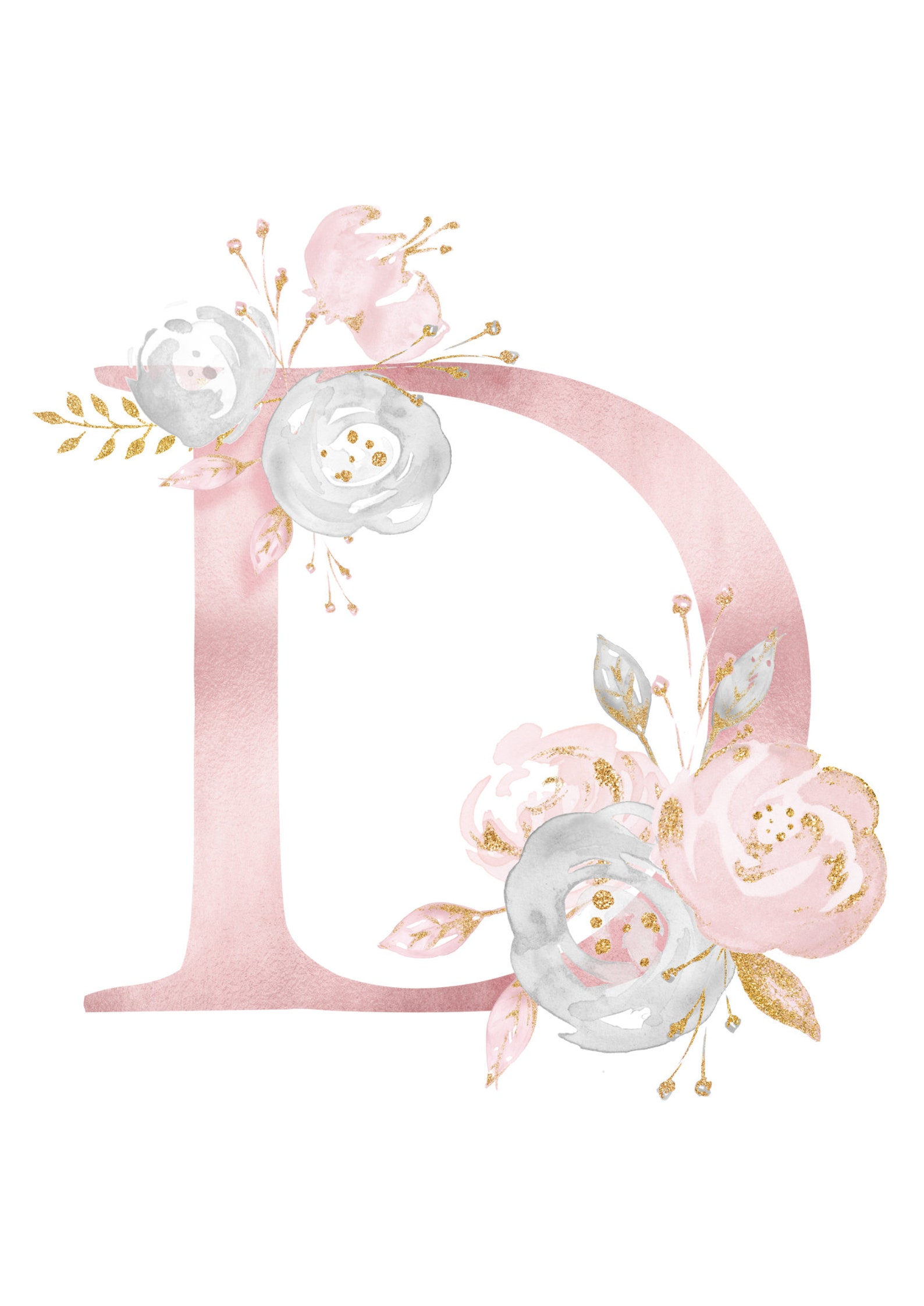 Initial Name Print Letters Wall Decorletter Wall Artletter - Etsy Canada