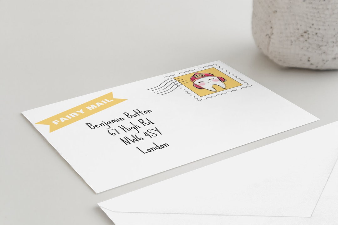 TOOTH FAIRY LETTER, Tiny Fairy Letter Note Editable Printable, Set of 3 ...