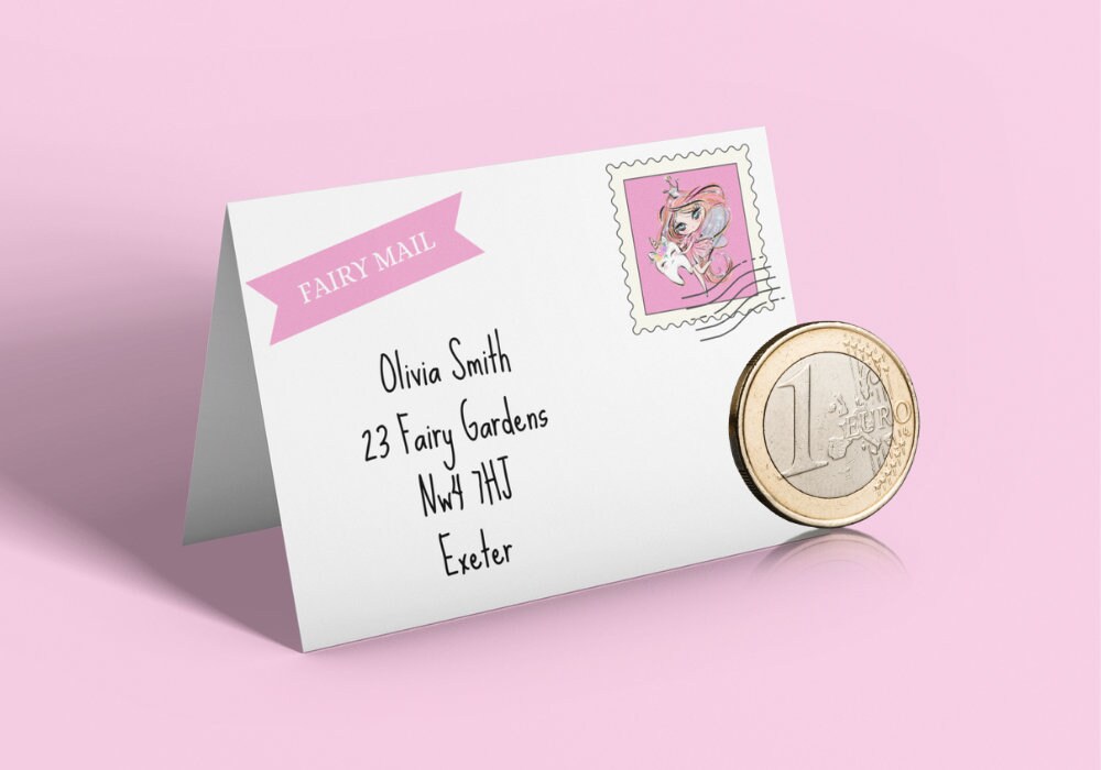 TINY FAIRY LETTER, Tooth Fairy Letter Note Editable Printable, First ...