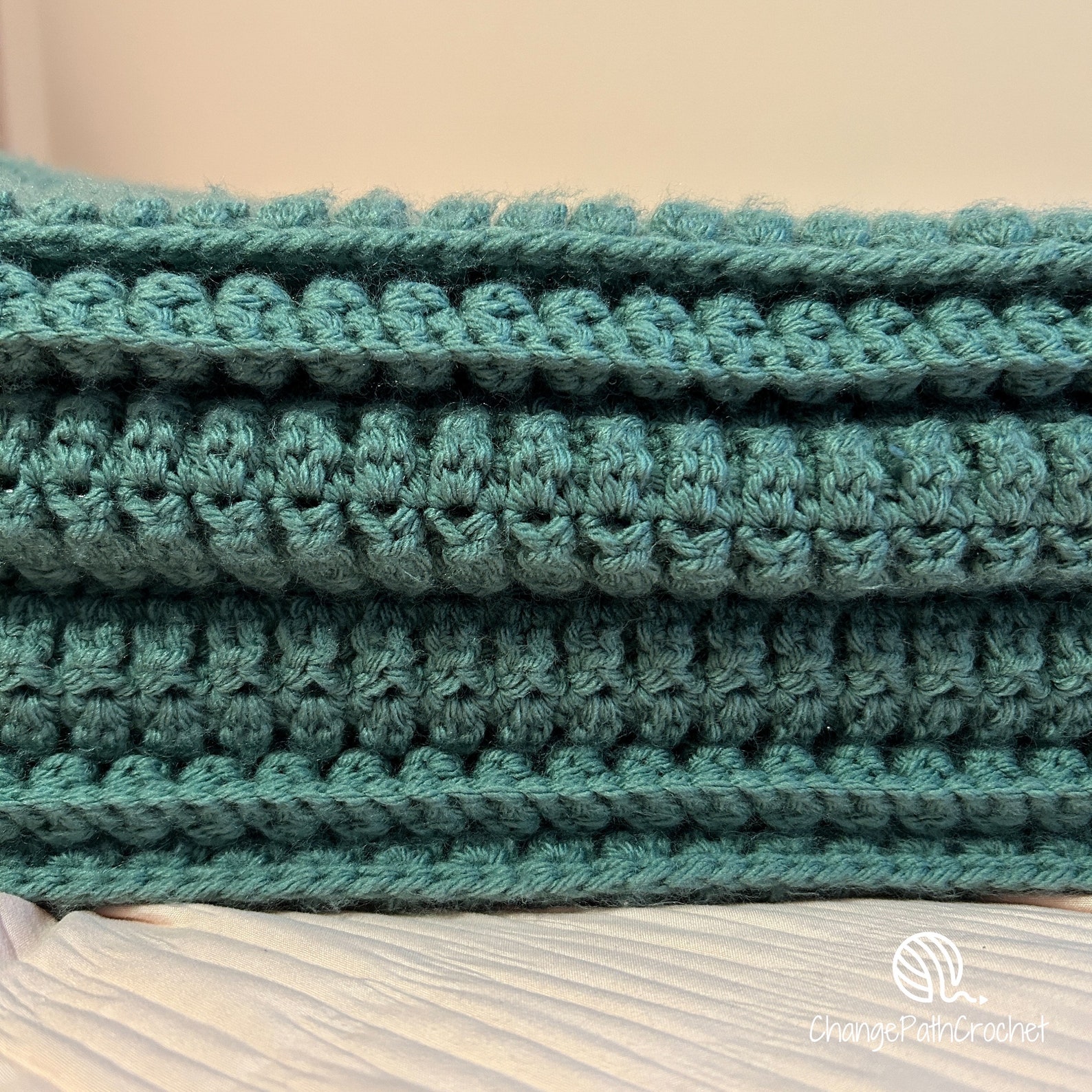 Beaded Bliss Weighted Blanket Crochet Pattern - Etsy