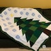 Christmas Tree Afghan Crochet Pattern, Holiday Blanket Instructions - Etsy
