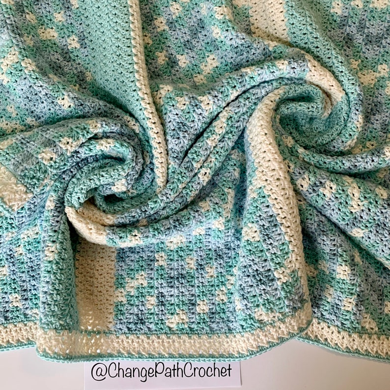 Super Summer Baby Blanket Crochet Pattern Lightweight Crib - Etsy