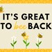 Bee Themed Classroom Bulletin Board Kit - Welcome Back - Back to School ...