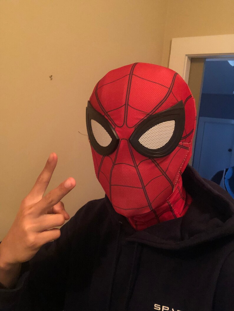 Spiderman Face Shell Template - Etsy
