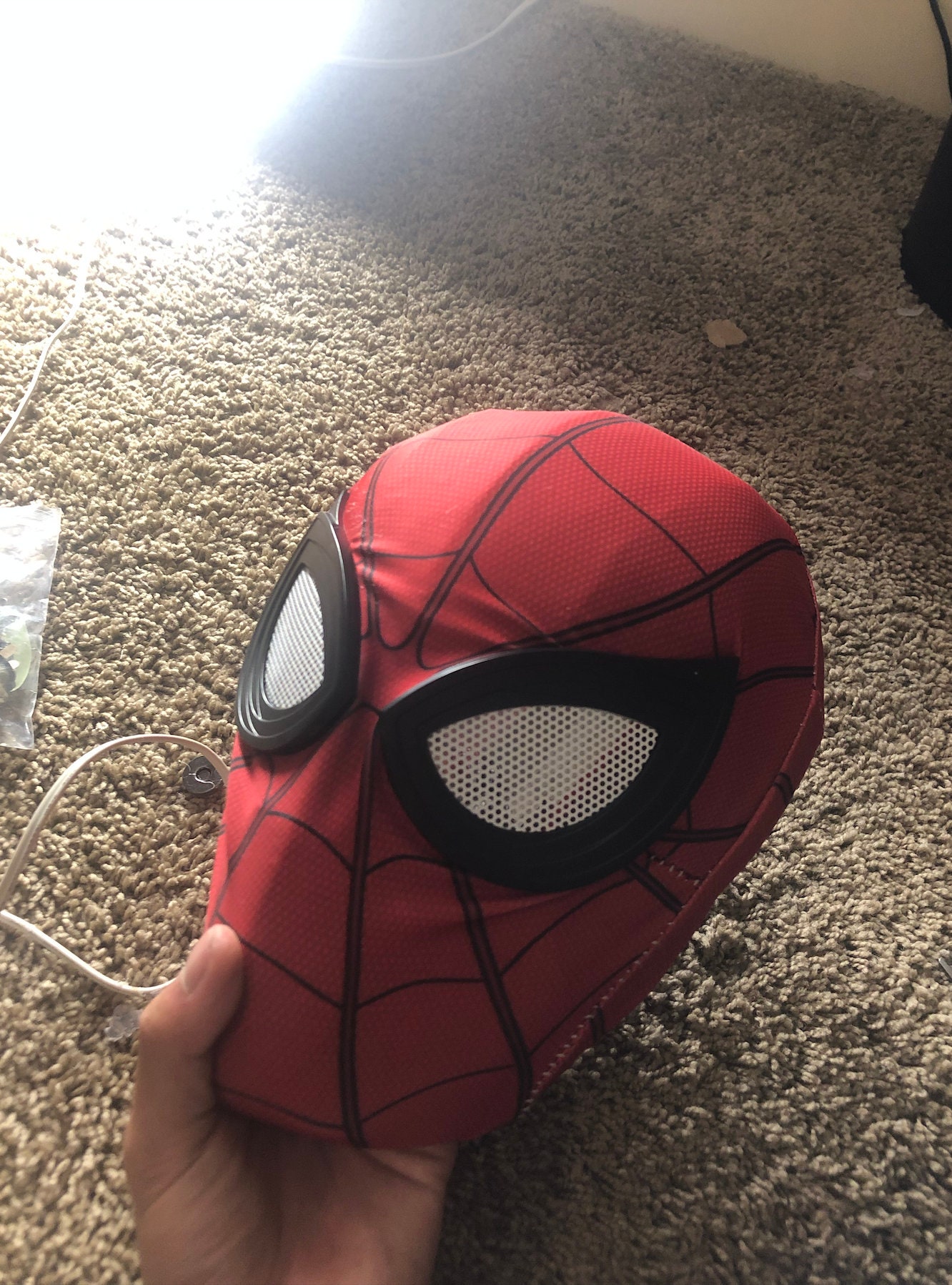 Spiderman Face Shell Template Etsy