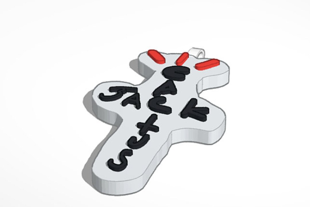 3D File Travis Scott Cactus Jack Necklace/chain Charm - Etsy