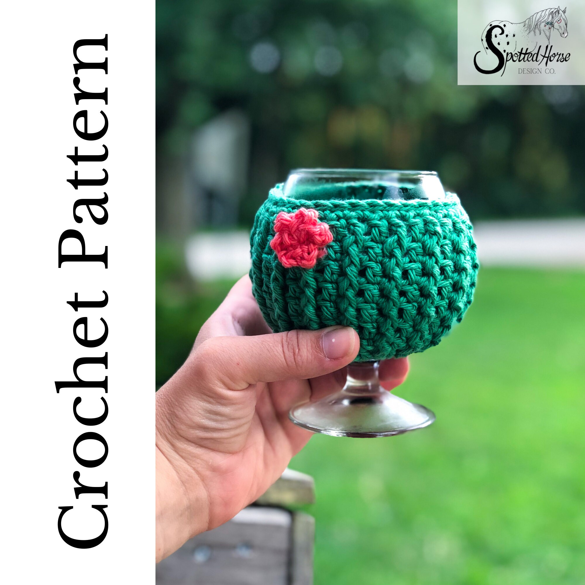 Crochet Cactus PATTERN: Crochet Beer Cozy Crochet Koozie - Etsy