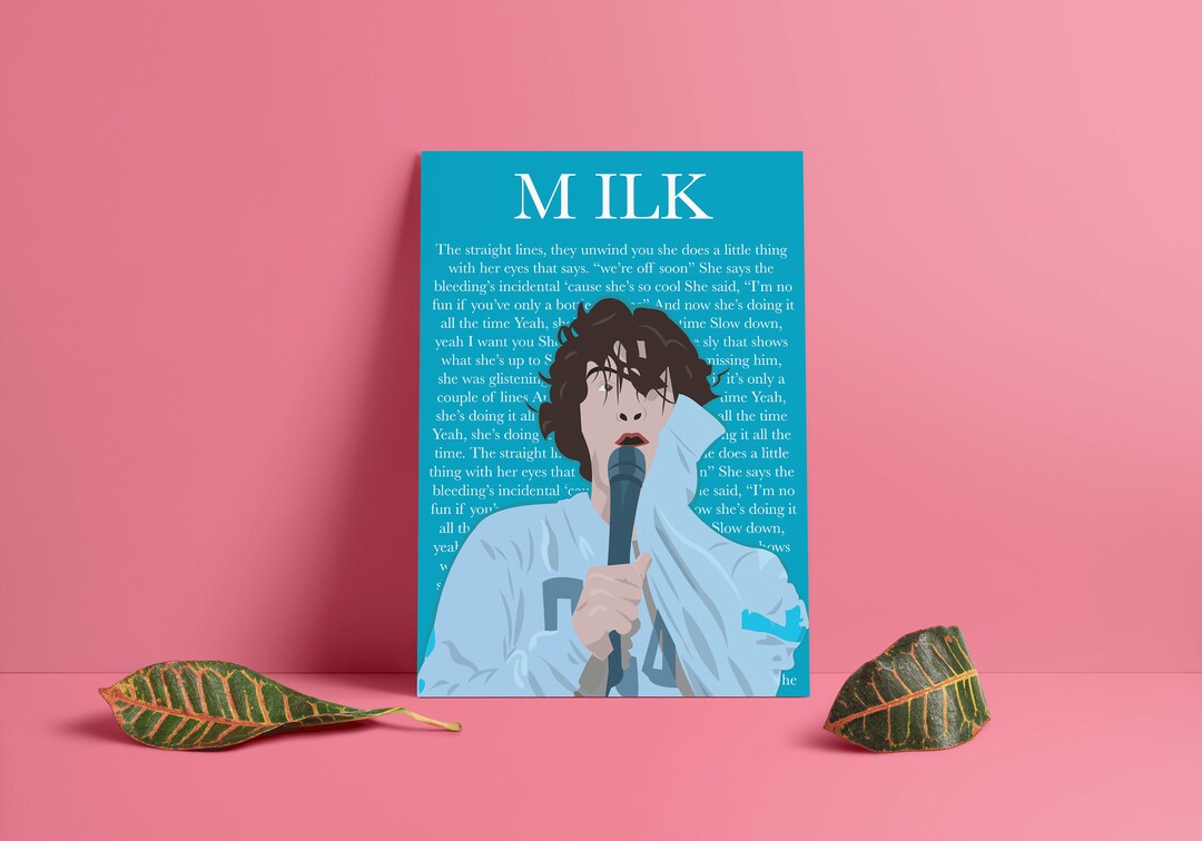 Matty Healy the 1975 MILK Print - Etsy