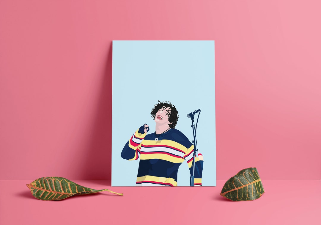 The 1975 Print Featuring Matty Healy, the 1975, Matty Healy, Music ...