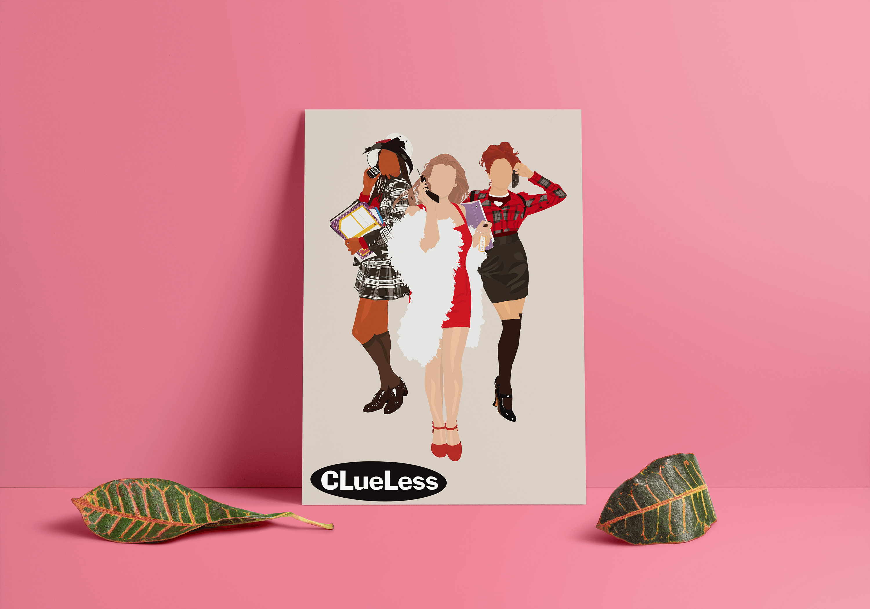 Clueless Print, Movie Poster, 80s Print, Romantic Movie Poster, Bedroom ...
