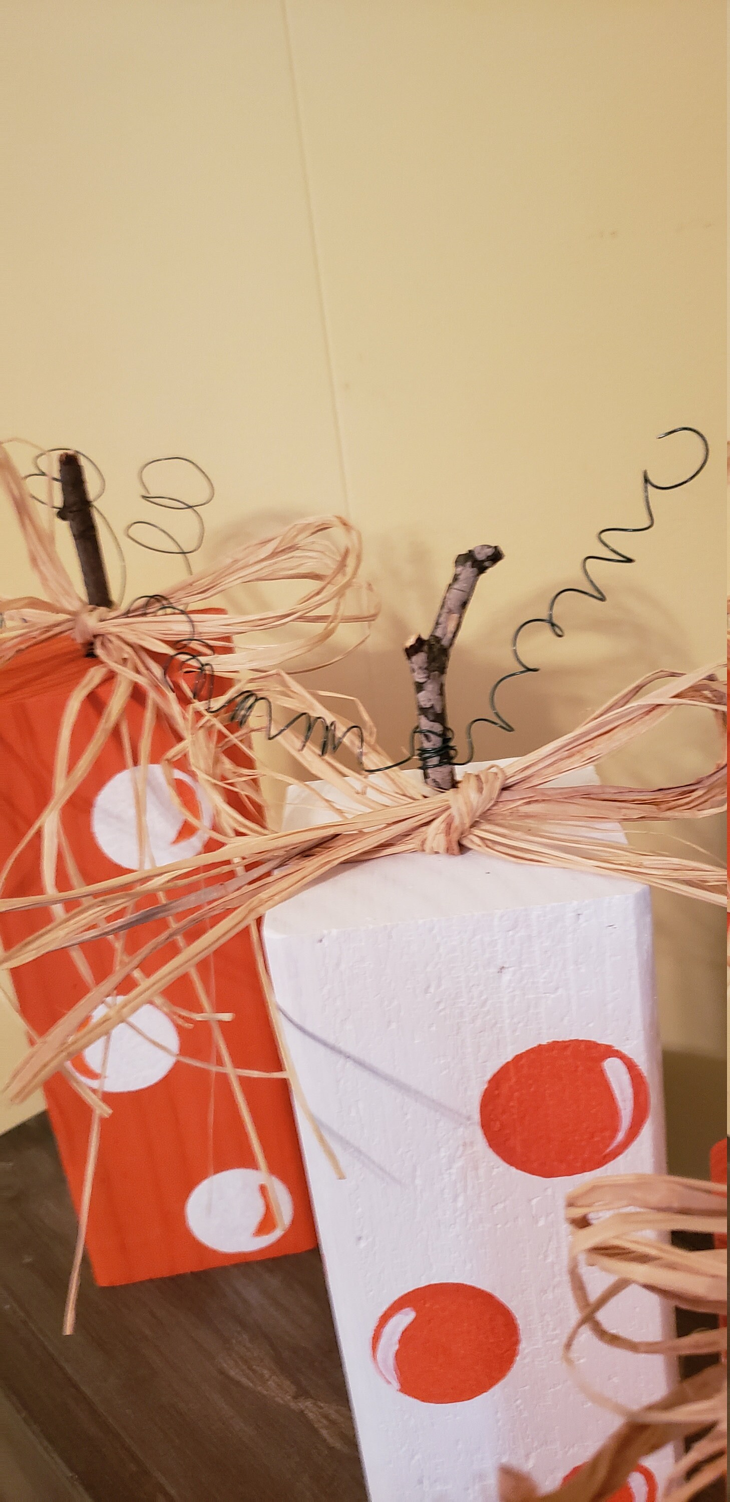 Pumpkin Blocks. 2 in a Set ! - Etsy