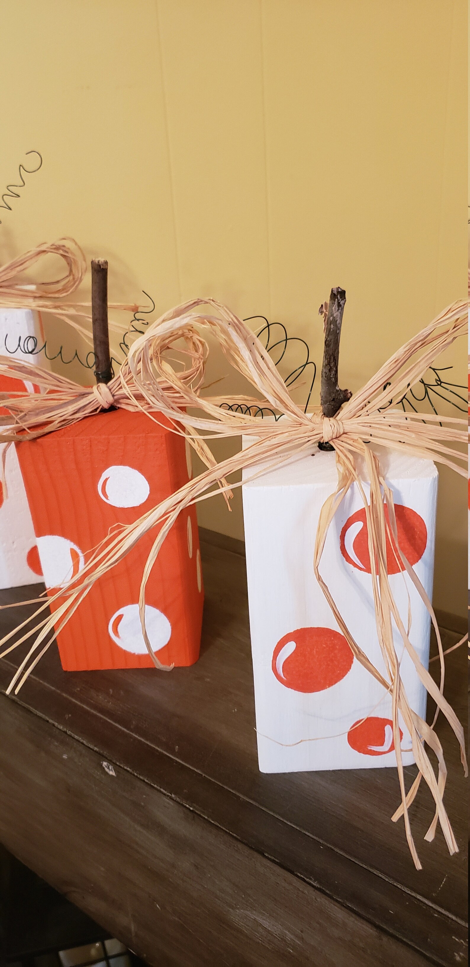 Pumpkin Blocks. 2 in a Set ! - Etsy