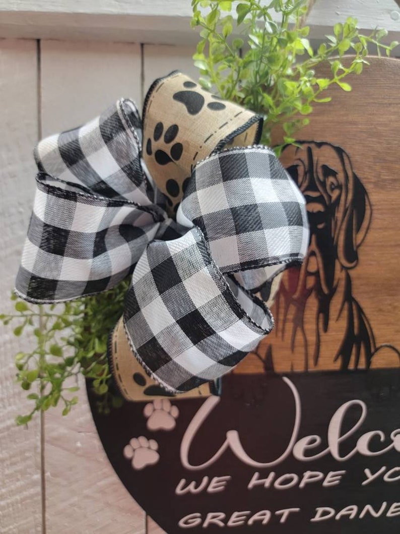 Great Dane Welcome Sign - Etsy