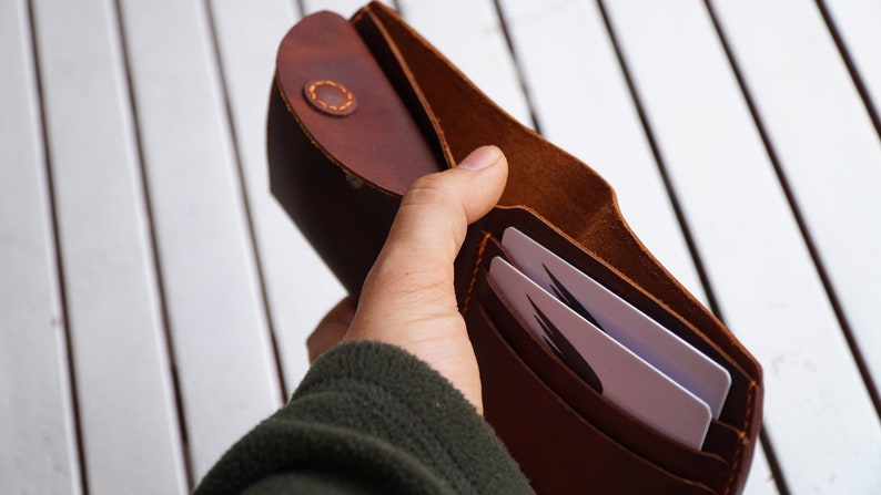 Bifold Wallet, Back Pocket Wallet,man Wallet With Coin Purse, Coin ...