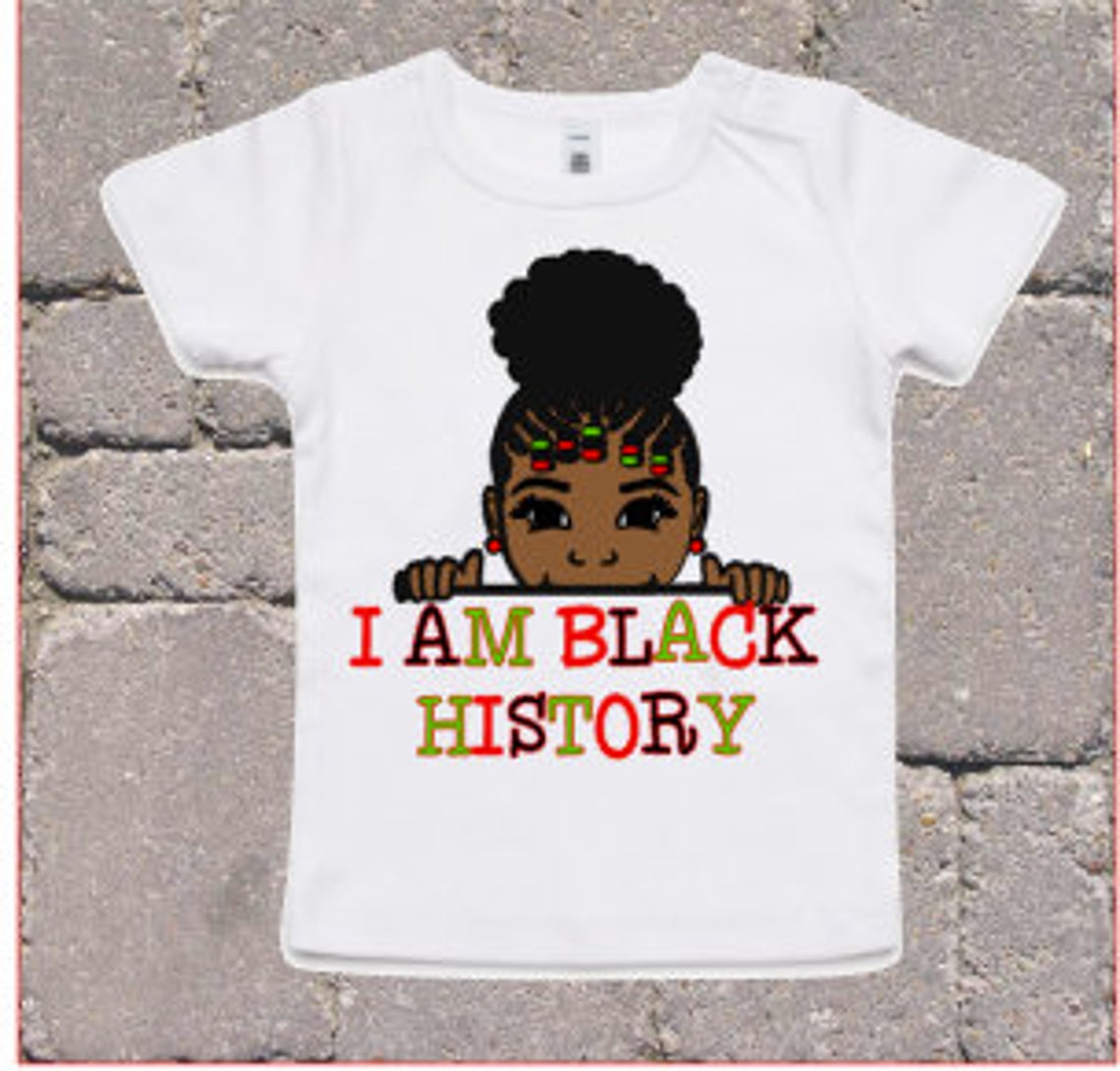 Toddler I Am Black History Children's Tee Shirt Sizes - Etsy